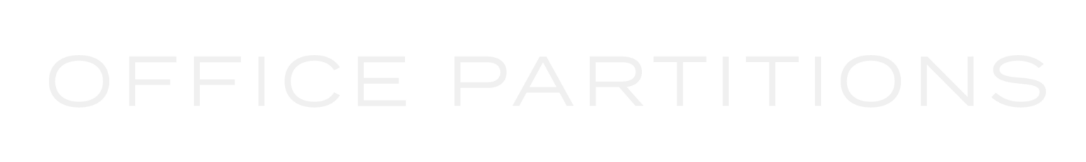 Office Partitions - Office Wall Partitions Supply & Installation
